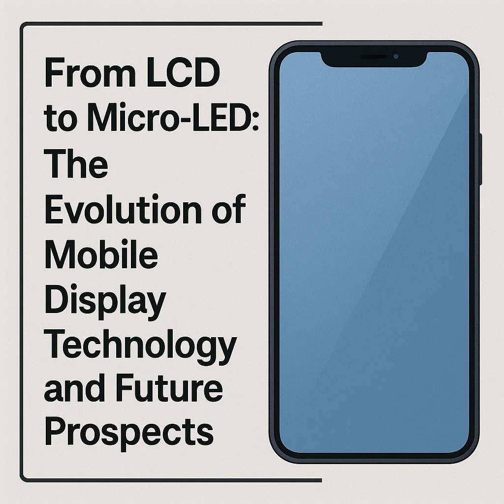 From LCD to Micro-LED: Mobile Screen Tech’s Future Unfolds