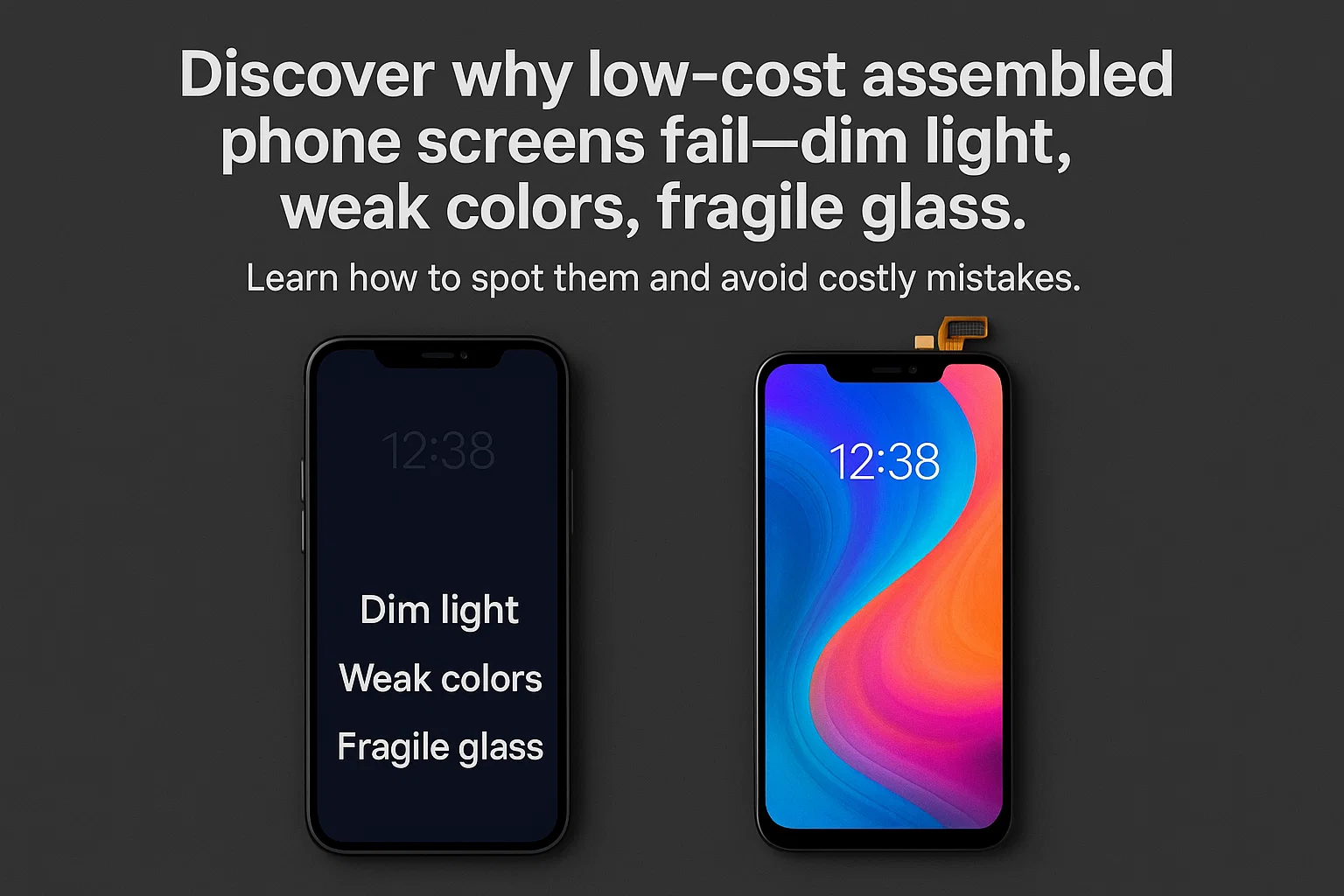 Cheap Assembled Screens: Hidden Risks You Should Know