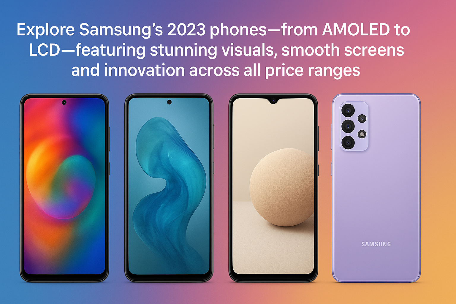 Samsung 2023 Τηλέφωνα: Οδηγός οθόνης AMOLED έναντι LCD