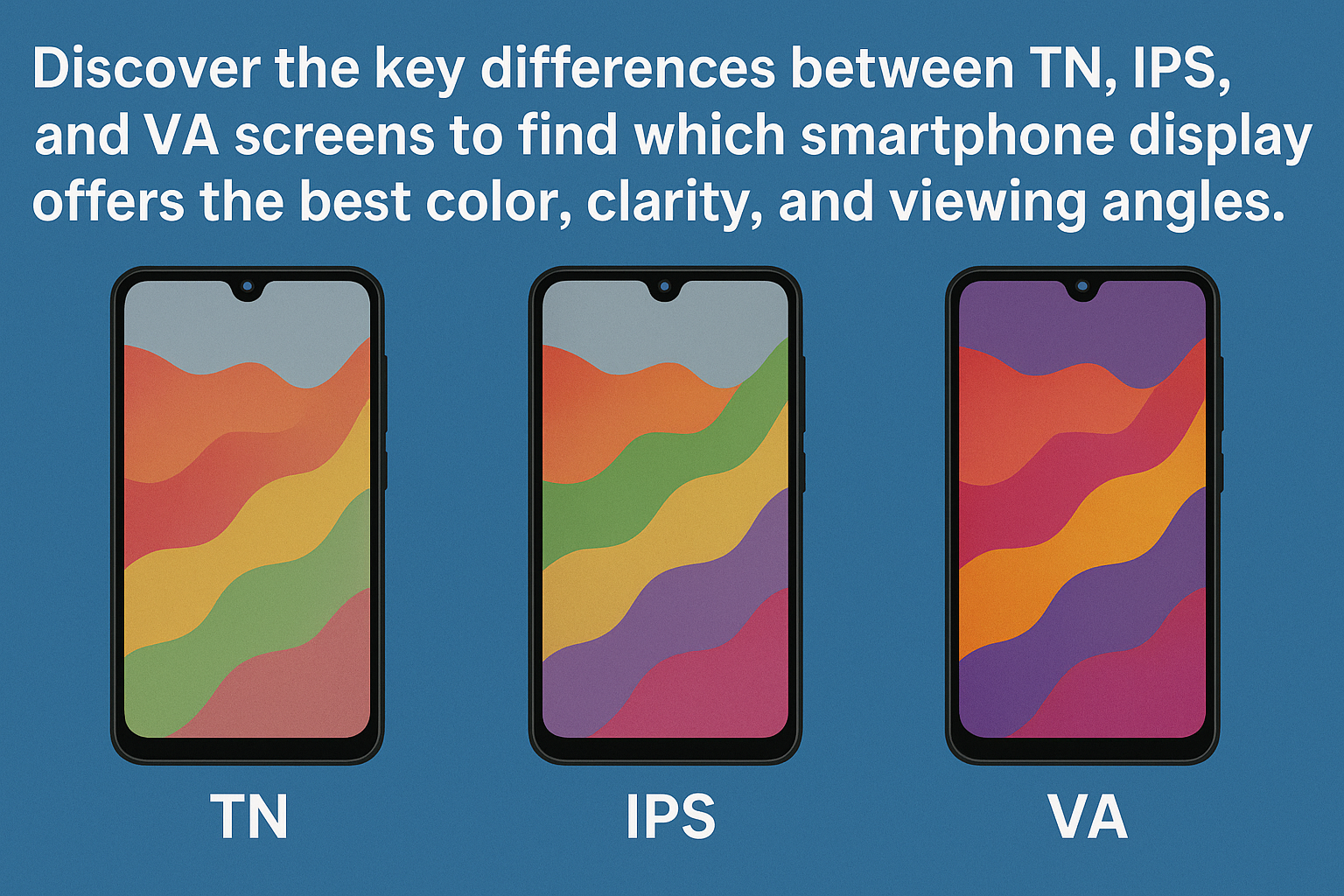 TN contre IPS contre VA: Comprendre les écrans LCD des smartphones