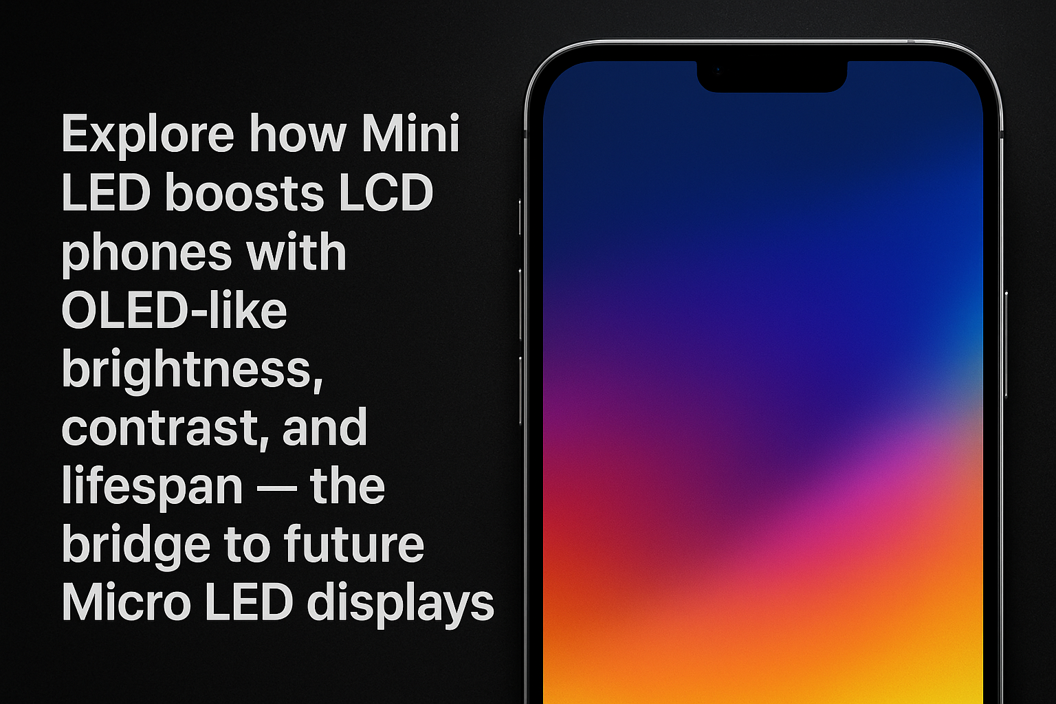 Mini LED Backlight in Smartphones: Next Step or Final LCD?
